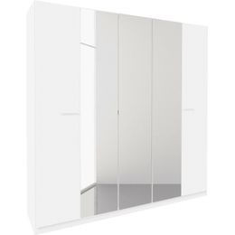 Dreht&uuml;renschrank Rauch, B:226cm H:229cm T:54cm, wei&szlig;, Holzwerkstoff, Schr&auml;nke, "Kleiderschrank Schrank Garderobe TOPSELLER OTELI inkl.