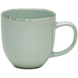 Van Well Becher "Kaffeebecher Urban, 32 cl, 6 Stück", Ø 8,8cm x 8,7cm, 320ml, 6 Stk., grün, Trinkgefäße, spülmaschinen- und mikrowellengeeignet