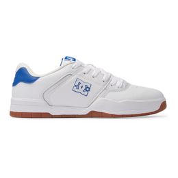 DC Shoes Herren Sneaker "Central", Gr. 6,5, wei&szlig;, Obermaterial:Obermaterial: Leder / Futter: Textil / Au&szlig;ensohle: Gummi;, Schuhe