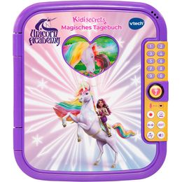 Vtech Kinder Elektronisches Tagebuch "Unicorn Academy - Magisches Tagebuch", bunt, Notizbücher, mit Licht und Sound
