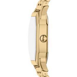 Fossil Damen Quarzuhr "Harlow", gold, Armbanduhren, Armbanduhr, Damenuhr, Edelstahlarmband, analog