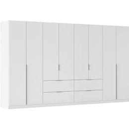 Drehtürenschrank Rauch, B:360cm H:210cm T:54cm, weiß, Holzwerkstoff, Schränke, "Kleiderschrank Schrank Garderobe AGORDO mit Dekor- oder