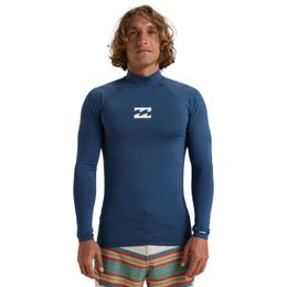 Billabong Herren Rash Guard "Waves All Day", schwarz, Gr. S, 85% Polyester, 15% Elasthan, Shirts