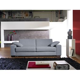 Schlafsofa Bali, B:232cm H:83cm T:100cm, grau, Wohnzimmer, Sofas, "Norwalk, Dauerschläfer", in 140er und 160er Breite, 3 Varianten, auch mit