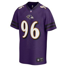 Fanatics Herren Footballtrikot "Fanatics Trikot Baltimore Ravens Core Foundation", lila, Gr. M, 100% Polyester, Trikots
