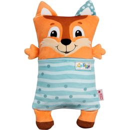 Nici Kinder Kuscheltier "Cosidoos, Fuchs mit Wendefunktion 30x20 cm", orange, Polyester, B:20cm H:30cm L:11cm, Plüschfiguren
