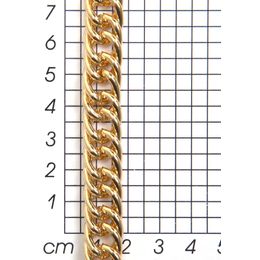 Firetti Damen Collier "Halsschmuck Gliederkette", Metall, L: 48 B: 11mm, gold, Metall, B:11mm, Halsketten