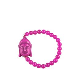 Damen Armband "Tibet", pink, Collezione Alessandro, Glas, Armbänder
