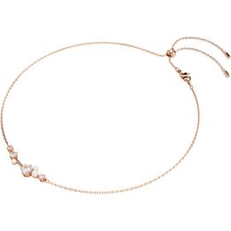 Swarovski Damen Collier "Schmuck Geschenk Constella Halskette", Metall Perlen, L: 48, wei&szlig;, Metall, Perlen, Halsketten, mit Swarovski Zirkonia