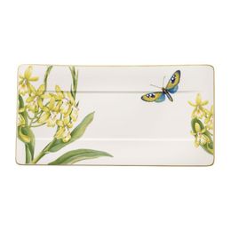 Villeroy & Boch VILLEROY & BOCH Servierplatte "Servierteller Amazonia 35 x 18 cm bunt", bunt, Servierplatten