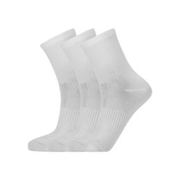 ENDURANCE ATHLECIA ATHLECIA Damen Socken "Diaz", Gr. 39wei&szlig;, 95% Polyamid, 5% Elasthan, unifarben, Socken, mit cleverer Bel&uuml;ftung f&uuml;r atmungsaktiven Komfort