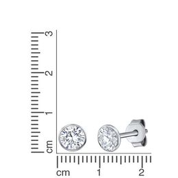 Firetti Damen Paar Ohrstecker "Schmuck Geschenk Silber 925 Ohrschmuck", 5mm, Silber 925 (Sterlingsilber), silber, Silber 925 (Sterlingsilber),