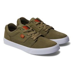 DC Shoes Herren Sneaker "Tonik", Gr. 7,5, grün, Obermaterial: Leder [Kuh] / Futter: Textil / Außensohle: Gummi, Schuhe