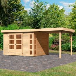 Gartenhaus Karibu, beige, Holzwerkstoff, Gartenh&auml;user, "Nordsee 5"