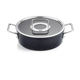 Fissler Bratentopf "Adamant", 3,1 l + Ø 24cm + Höhe 13cm, schwarz, Töpfe, Made in Germany