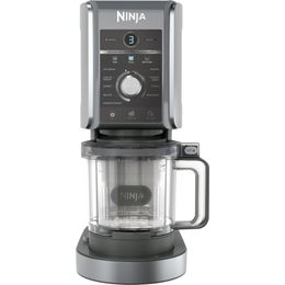 Ninja Eismaschine "NC502EU Creami Deluxe, 10-in-1 Eis-und Eisgetränkmaschine", B:30,5cm H:42,2cm T:21,4cmschwarz, silber, Eismaschinen, Mit 2x 709 ml
