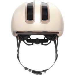 Abus Fahrradhelm "HUD-Y", S Kopfumfang: 51cm - 55cm, beige, Helme