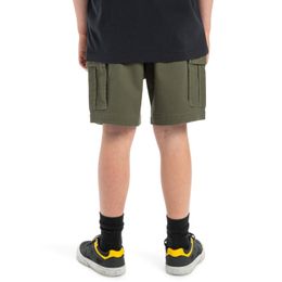 Quiksilver Jungen Bermudas "Taxer", braun, Gr. 14, 59% Polyester, 40% Baumwolle, 1% Elasthan, Hosen
