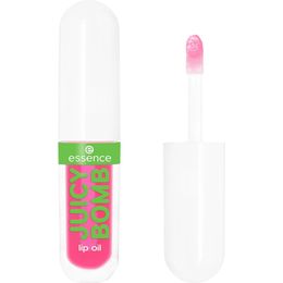 Essence Kinder Lipgloss "JUICY BOMB PARTY lip oil"watermelon wonders, Lippen-Kosmetika, Pflegende Ölformel, nicht-klebendes, glänzendes Finish.