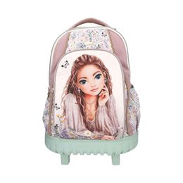 Depesche Kinder Rucksack "Schulrucksack Trolley SUMMER FEELING TOPModel 25 x 34 x 52 cm bunt", bunt, Polyester, Rucksäcke