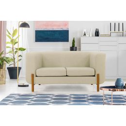 2-Sitzer Home Affaire, B:160cm H:76cm T:88cm, beige, Sofas, "Gaut", 2-Sitzer
