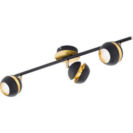 Eglo LED Deckenstrahler "NOCITO", 3, gold, Leuchten, LED Deckenleuchte, LED Deckenlampe