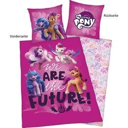 Kinderbettw&auml;sche My Little Pony, bunt, Renforc&eacute;, Obermaterial: 100% Baumwolle, Bettw&auml;sche, "My Little Pony", mit tollem My Little Pony Motiv