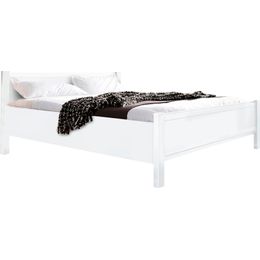 Bett Priess, B:190cm H:85cm L:208cm, wei&szlig;, Jugendzimmer, Betten, "Husum Schlafzimmer Jugendzimmer Rahmenbett", mit Komforth&ouml;he verschiedene