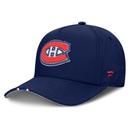 Fanatics Jungen Baseball Cap "Fanatics Cap Montreal Canadiens NHL Draft 25 Adj. Meshback"blau, 70% Polyacryl, 30% Wolle, Caps