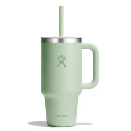 Hydro Flask Thermobecher "All Around Travel Tumbler in den Größen 24 oz/ 32 oz / 40 oz", 29,34cm, 946ml, 1 Stk., grün, Trinkgefäße, Thermo Cup mit