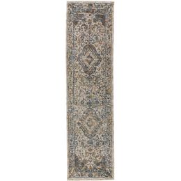 Teppich FLAIR RUGS, B:60cm H:7mm L:230cmmehrfarbig, Kunstfaser, Wohnzimmer, Teppiche, "Sibyl Vintage", aus recyceltem Material