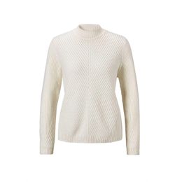 GOLDNER Damen Strickpullover "Strickpullover", beige, Gr. 52, Obermaterial: 55% Polyacryl PAN. 22% Polyamid PA. 15% Wolle WO. 8% Ziegenhaar HZ.,