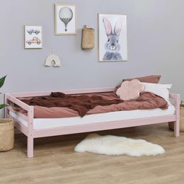 Daybett Hoppekids, B:98cm H:56cm L:208cm, rosa, Daybetten, "Kinderbett ECO Dream, Einzelbett, Juniorbett 90x200", Wei&szlig;, Gr&uuml;n, Blau, Rosa, Grau