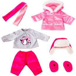 BAYER Jungen Puppenkleidung "Winterjacke 42-46 cm", pink, Puppenkleidung