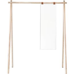 Garderobenst&auml;nder Karup Design, B:150cm H:177cm T:74cm, beige, Massivholz, Schlafzimmer, Garderobenst&auml;nder, "Hongi", Aus FSC-zertifiziertem