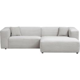 Polsterecke Home Affaire, B:267cm H:66cm T:163cm, grau, Sofas, "BAKELS, Ecksofa-Set mit Hocker, L-Form mit Schlaffunktion", Ecksofa-Set (incl.