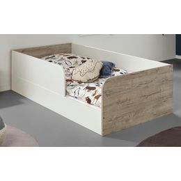 Kinderbett Arthur Berndt, B:94cm H:50cm L:204cm, wei&szlig;, Betten, "Bente", Modernes "Kleinkinderbett"
