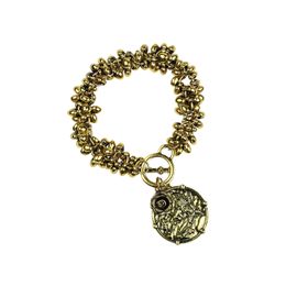Damen Armband "Silves", gold, Collezione Alessandro, Metall, Armbänder