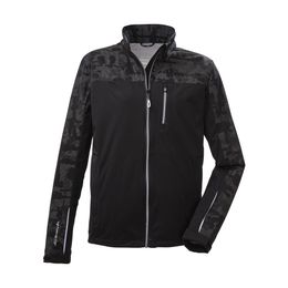 Killtec Herren Softshelljacke "KOS 31 MN SFTSHLL JCKT", schwarz, Gr. XL, Oberstoff: Oberseite: 100% Polyester, R&uuml;ckseite: 100% Polyester, Jacken,