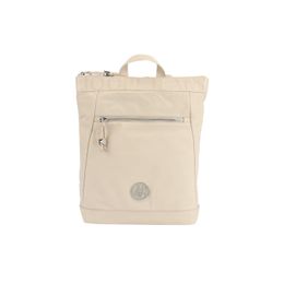 JOOP! JOOP JEANS Damen Schultertasche "Rucksack", beige, Obermaterial: 100% Nylon NY., Taschen