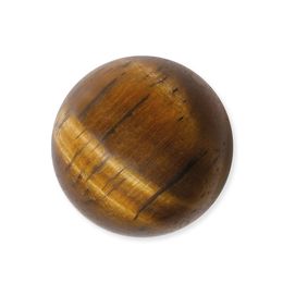 Engelsrufer Damen Einlage für Schmuckanhänger "POWERFUL STONE", XS, braun, Stein, Ø:11,7mm, Schmuck-Wechselteile, Edelstein