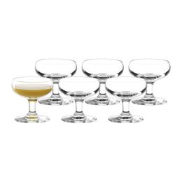 ST&Ouml;LZLE Lik&ouml;rglas "Lik&ouml;rschalen 85 ml 6er Set transparent", transparent, Trinkgef&auml;&szlig;e