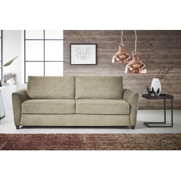 Schlafsofa Bali, B:215cm H:93cm T:103cm, beige, Wohnzimmer, Sofas, "Dallas, Dauerschläfer", in 140er und 160er Breite, inkl. Ergoflex-Unterfederung