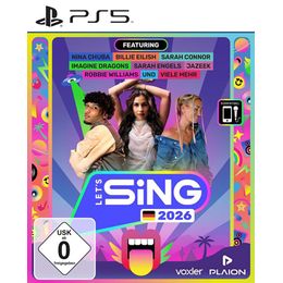 Ravenscourt Spielesoftware "Let's Sing 2026 German Version", PlayStation 5, transparent, Spielesoftware
