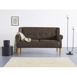 Küchensofa Home Affaire, B:174cm H:99cm T:73cm, braun, Sofas, "Moro", in verschiedenen Stoffe und Farben