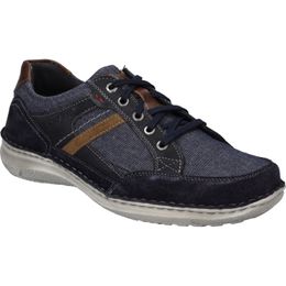 Josef Seibel Herren Schn&uuml;rschuh "Anvers 79, ocean-multi", Gr. 40, blau, Obermaterial: 100% Rindsleder Leather cow., Schuhe