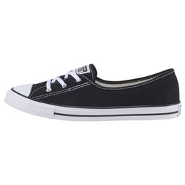 Converse Damen Sneaker "Chuck Taylor All Star Ballet Lace Ox", Gr. 36, schwarz, Textil, Schuhe