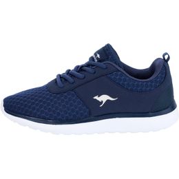 Kangaroos Damen Sneaker, Gr. 39, blau, Synthetik, Textil, Schuhe