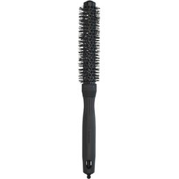 Olivia Garden Rundbürste "EXPERT BLOWOUT SPEED Wavy Bristles Black Label", Durchmesser x Breite x L: Ø 20mm x 3,5cm x 28cm, schwarz, Aluminium,