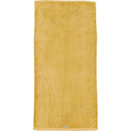 Duschtuch Ross, B:70cm L:140cm, gelb, Frottier, Obermaterial: 100% Baumwolle, Handt&uuml;cher, "Sinfonie", in modernen Unifarben